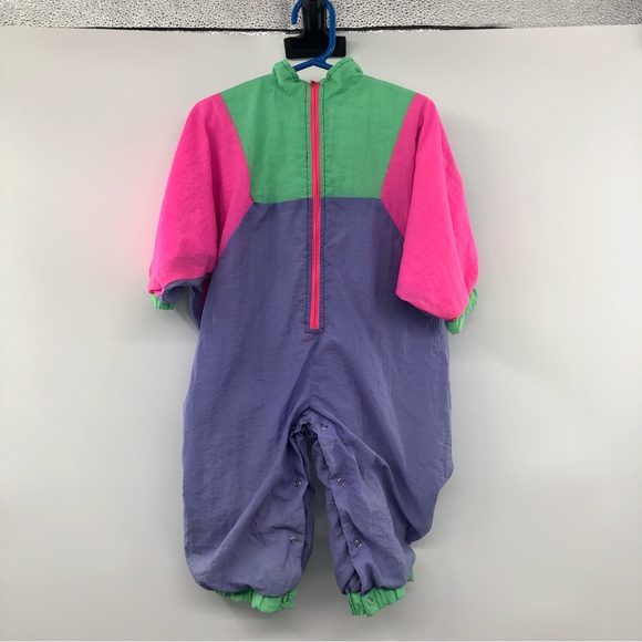 Other | Vintage Staceys Things Wind Suit Infant Girls 24 Mo Used | Poshmark